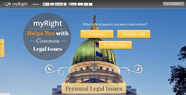 Online Network myRight Helps You Know Your Rights (And Wrongs) - Young ...